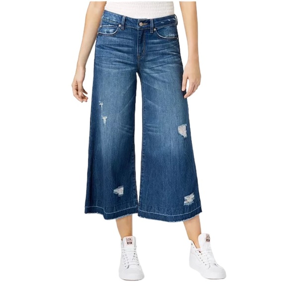 Rewash | Jeans | Rewash Juniors Wideleg Denim Cropped Pants | Poshmark